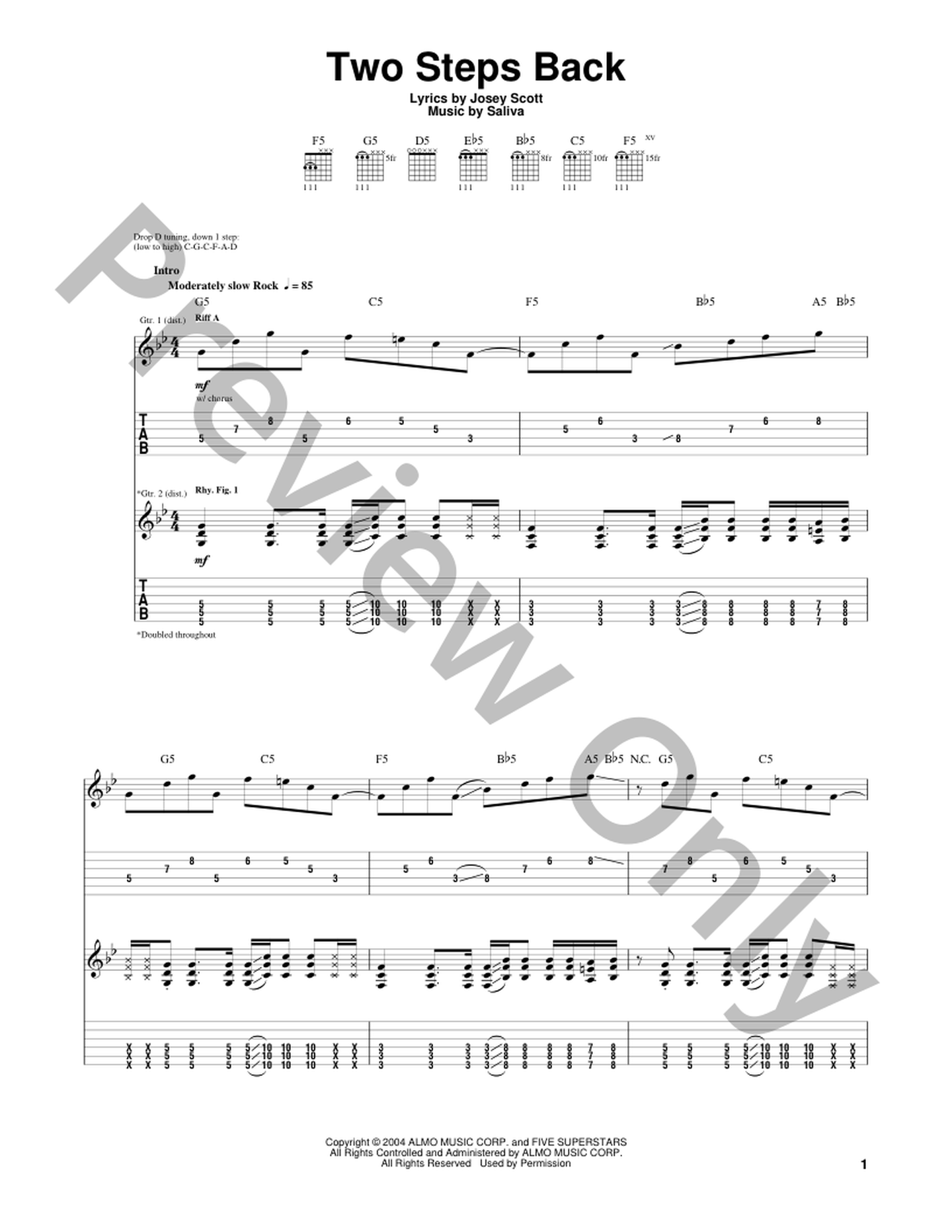 Two Steps Back | J.W. Pepper