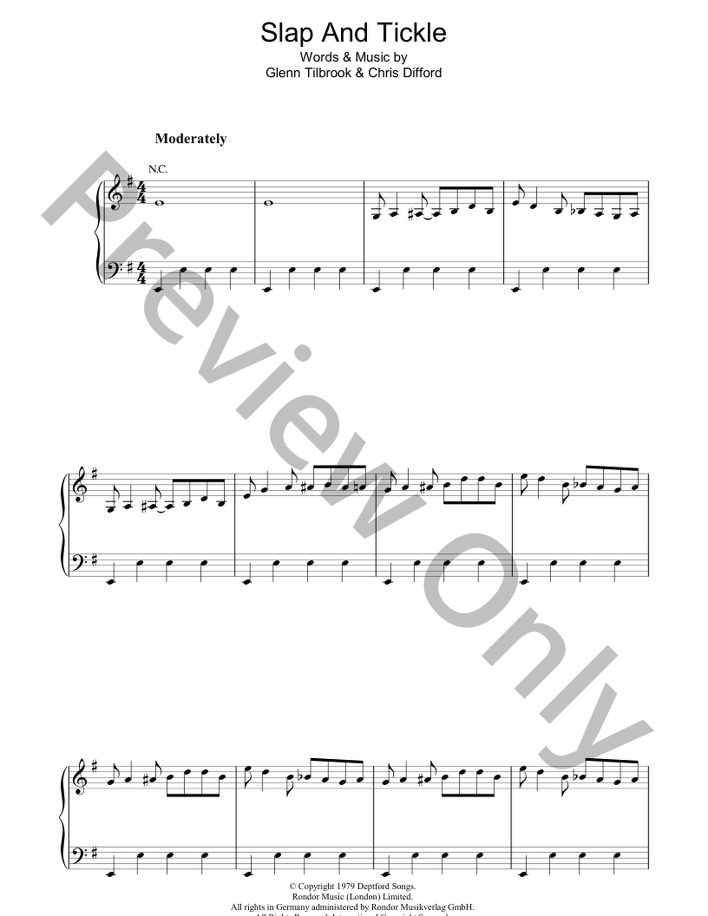 Slap and Tickle | J.W. Pepper