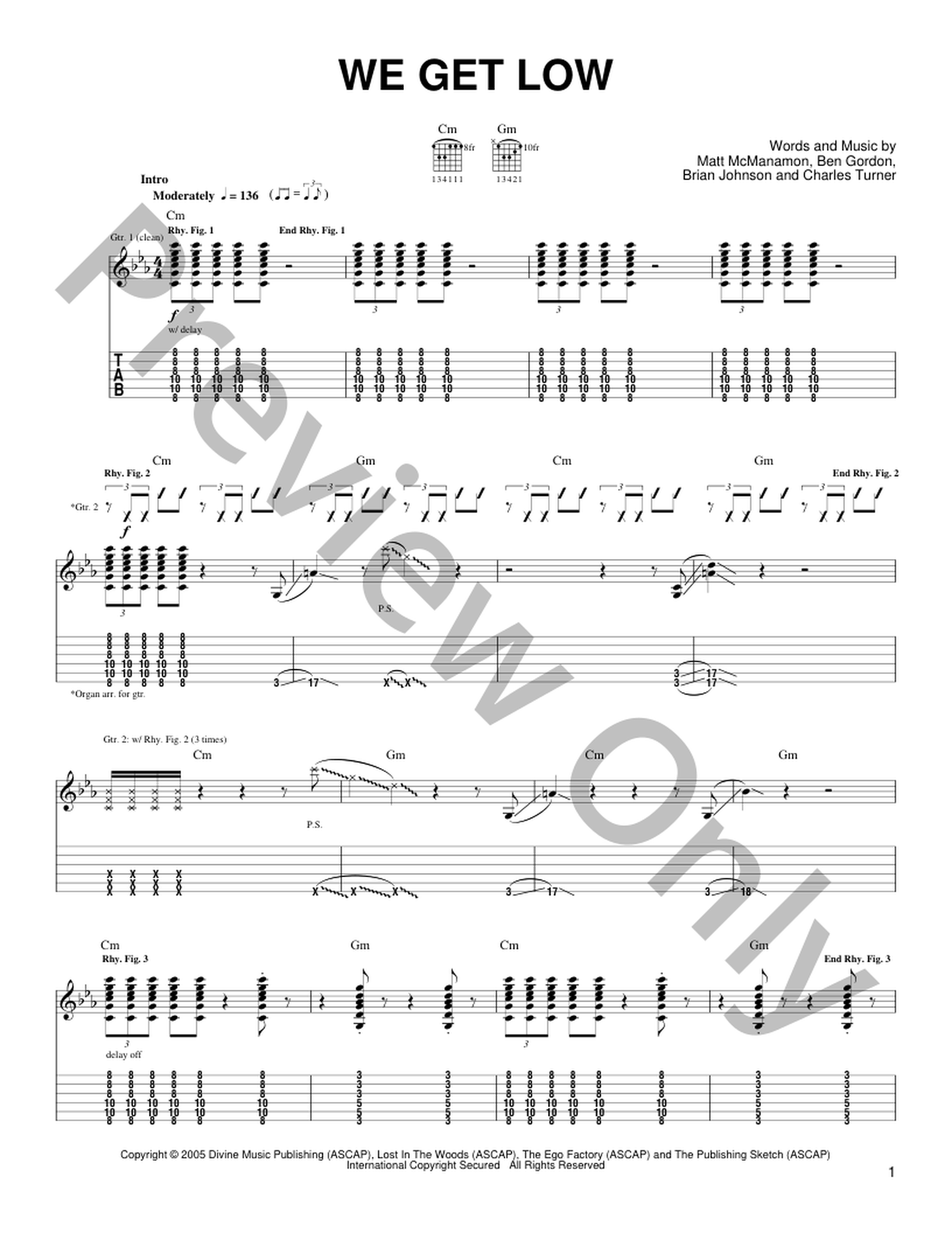 We Get Low | J.W. Pepper