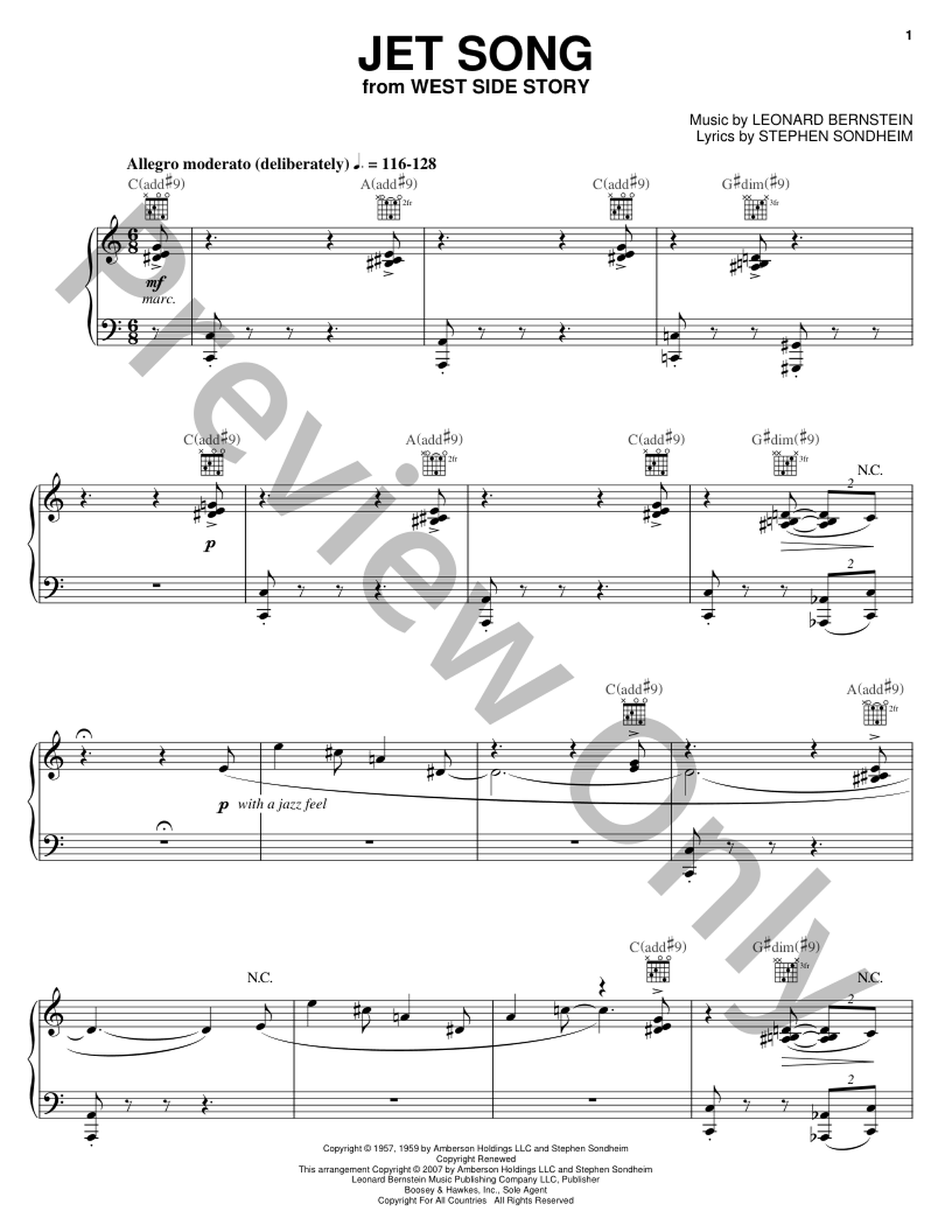 Jet Song | J.W. Pepper