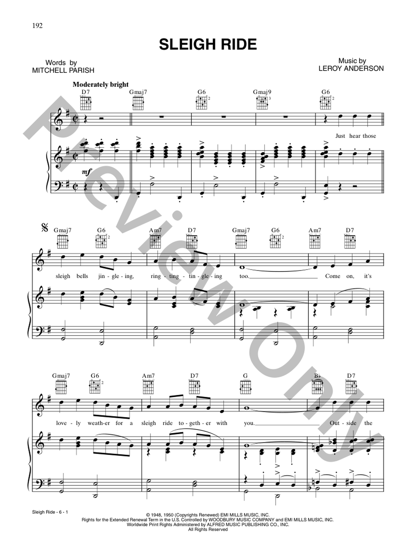 Sleigh Ride | J.W. Pepper