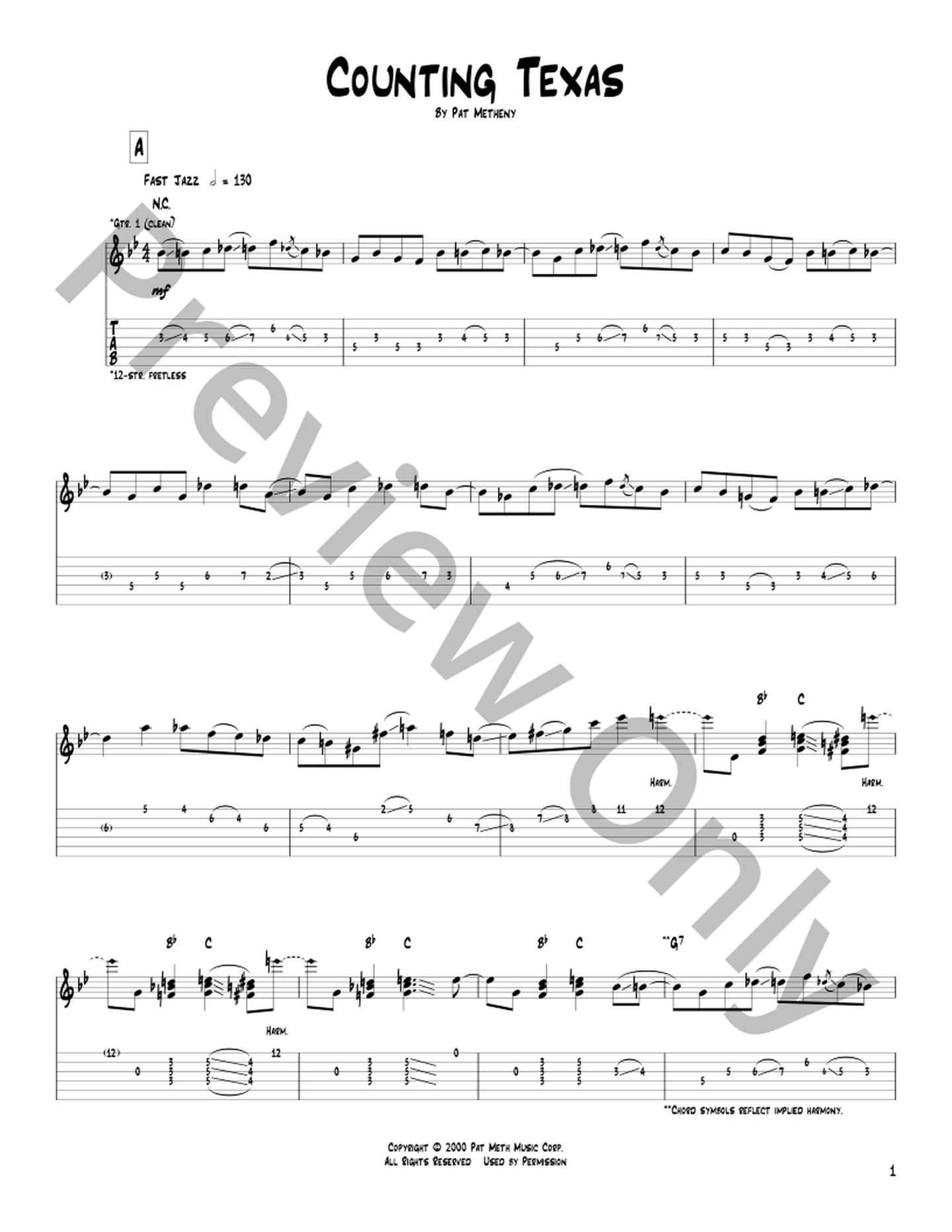 Counting Texas | J.W. Pepper