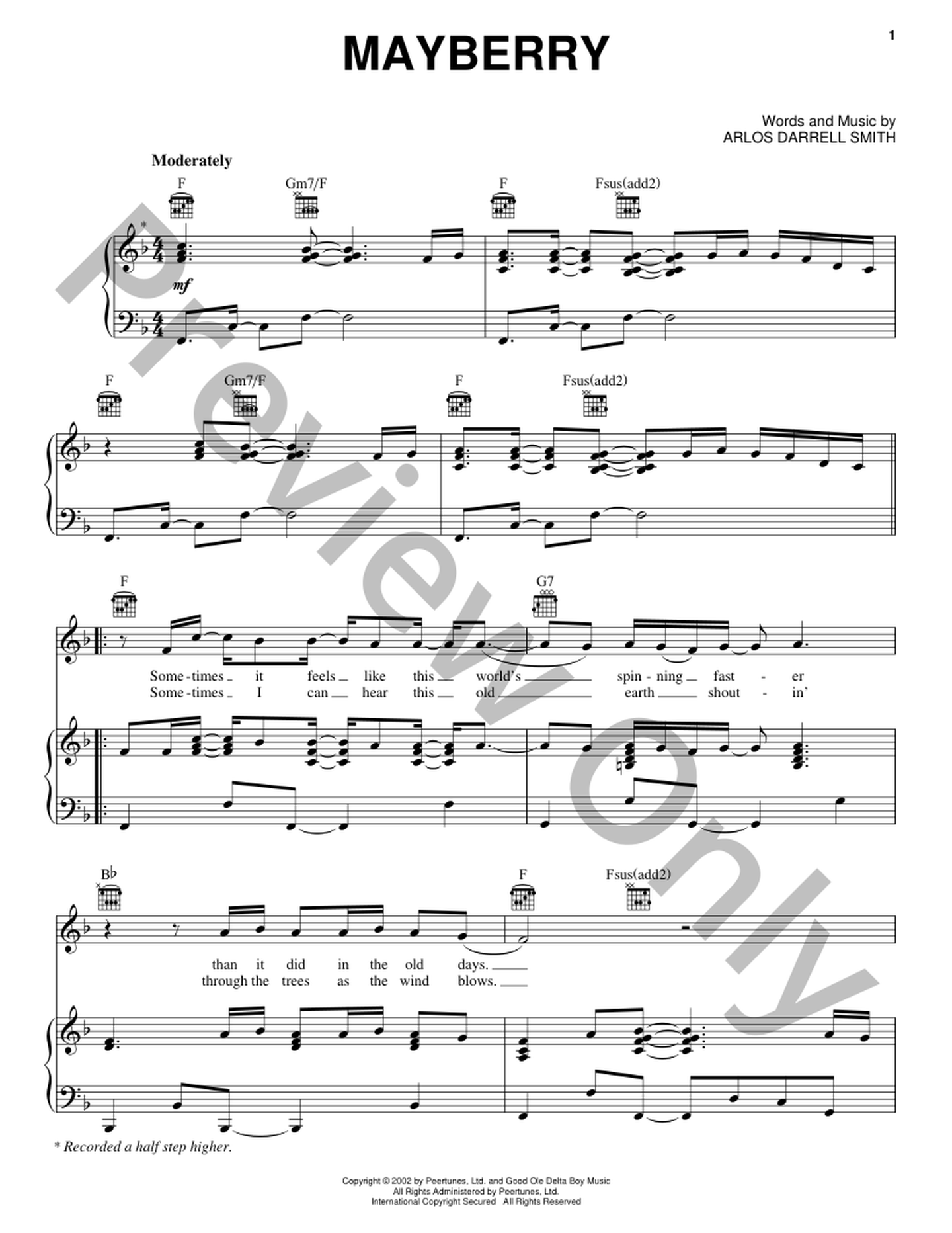 Mayberry | J.W. Pepper