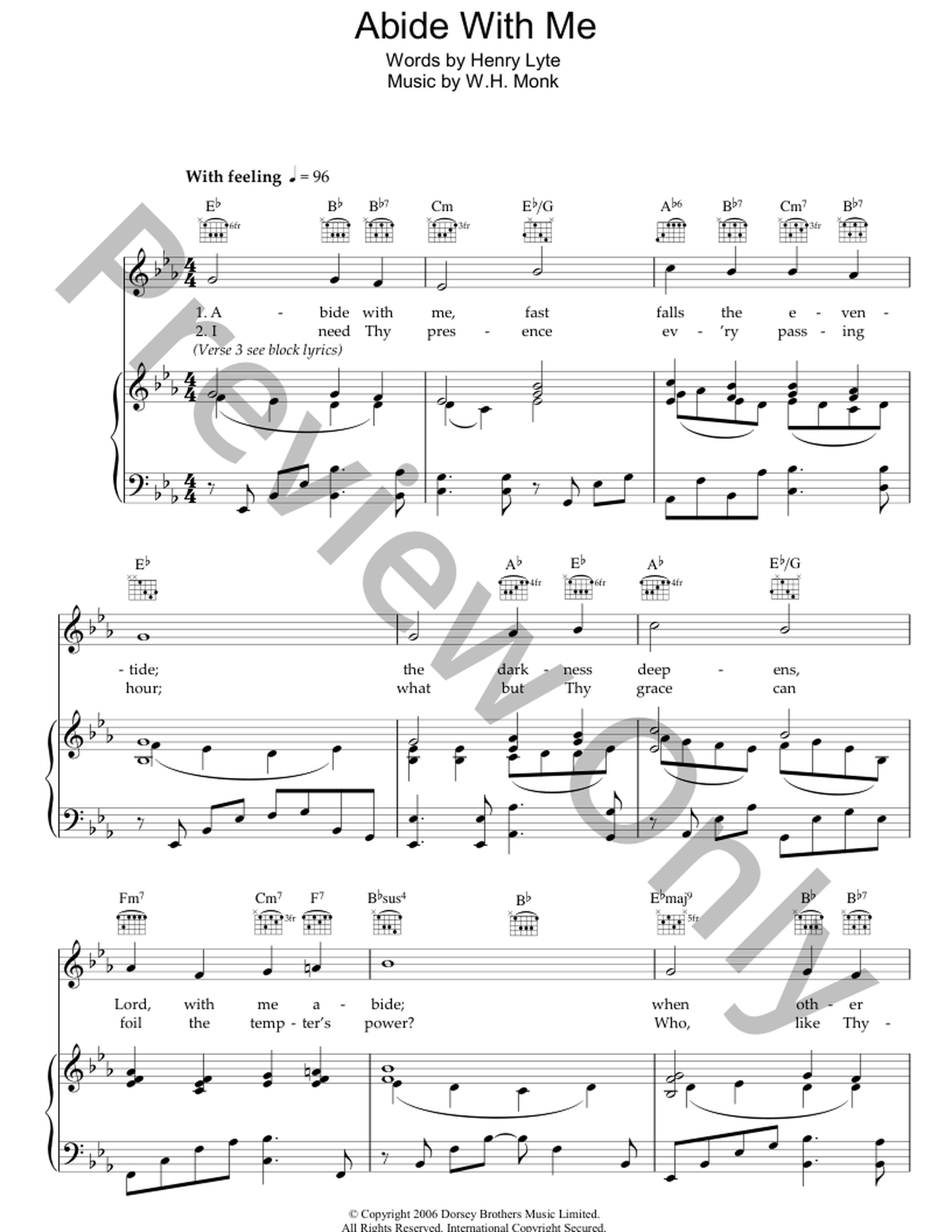 Abide with Me | J.W. Pepper