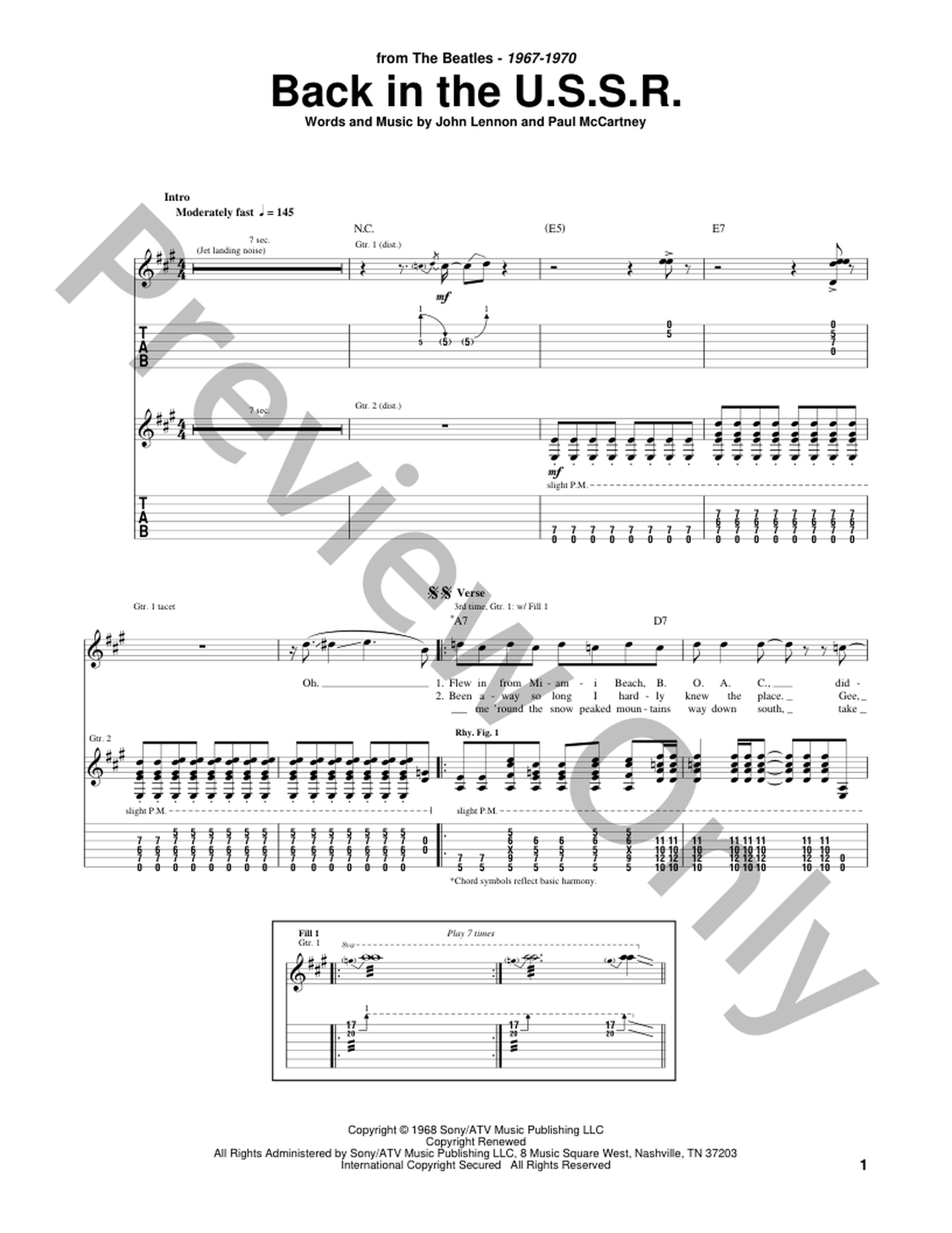 Back in the Ussr | J.W. Pepper