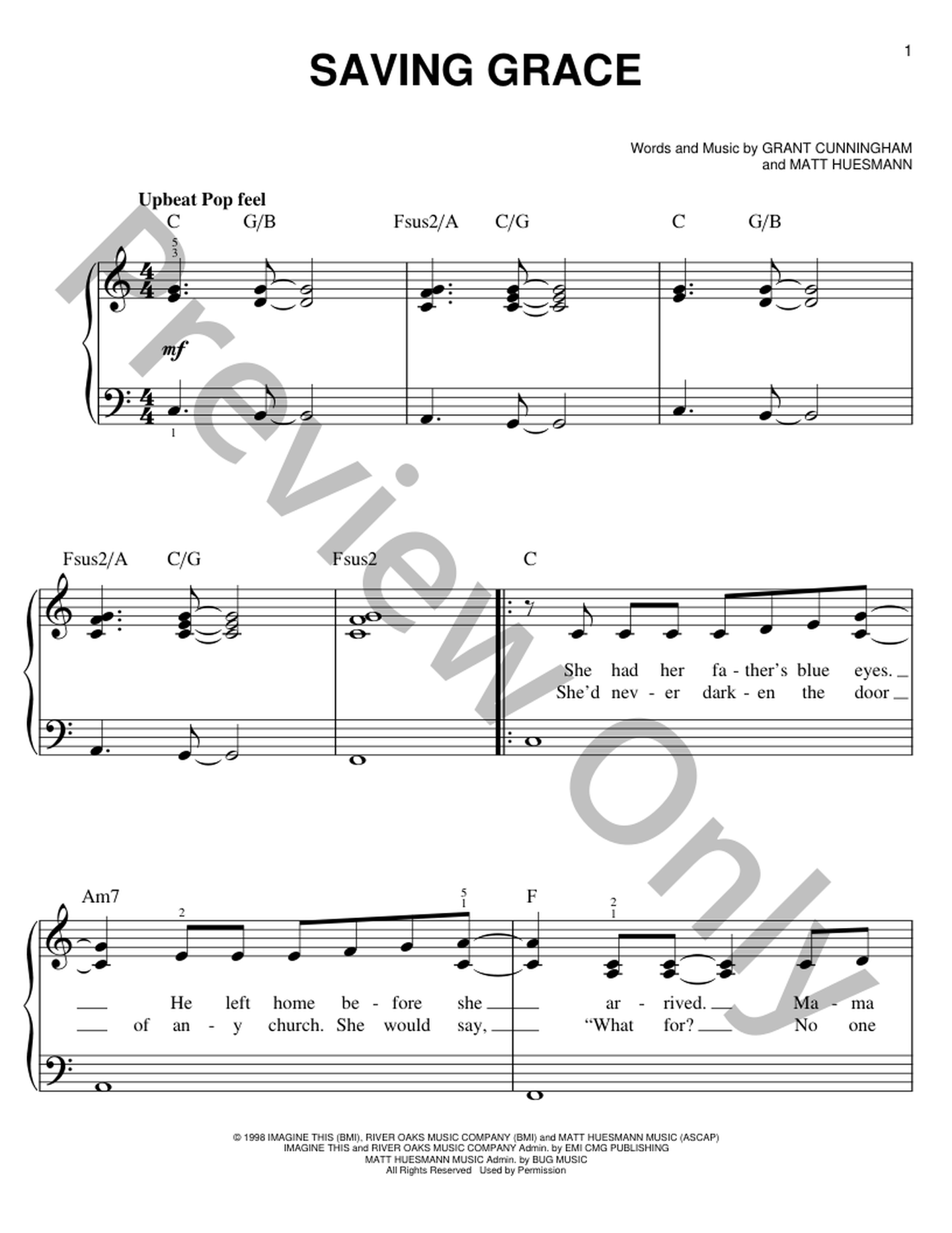 Saving Grace | J.W. Pepper