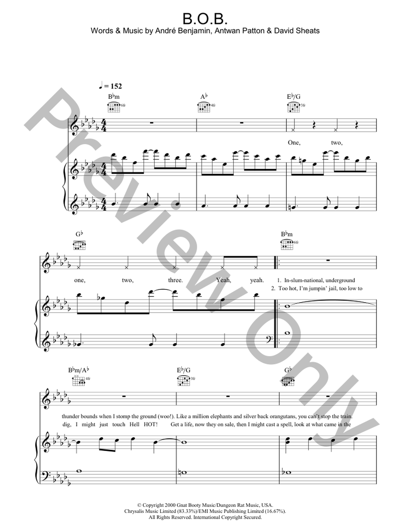 B.O.B. | J.W. Pepper