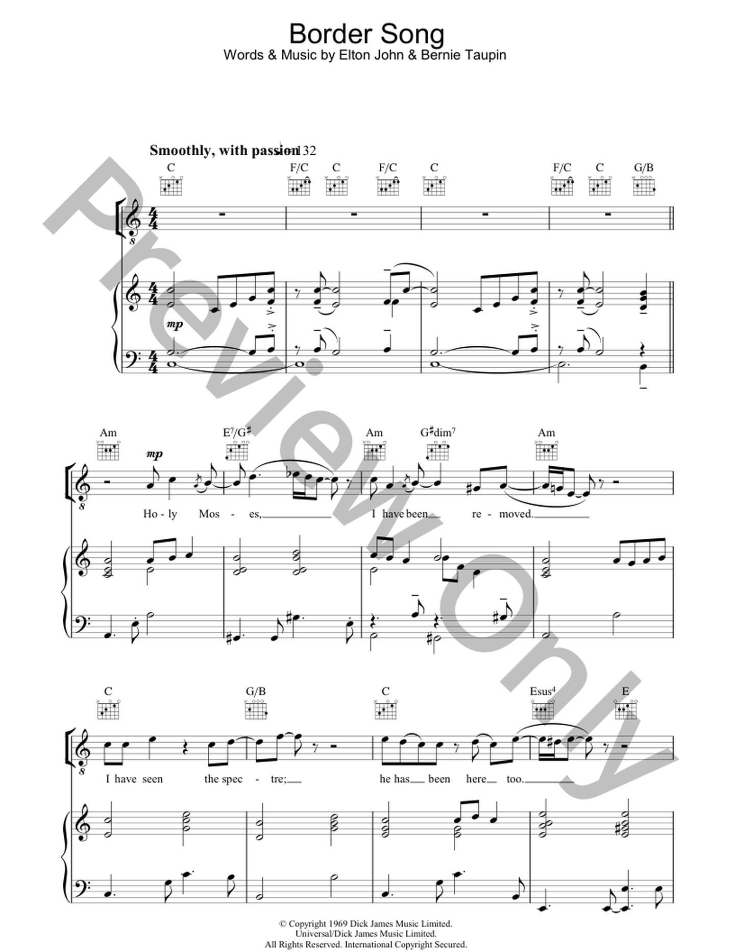 Border Song | J.W. Pepper