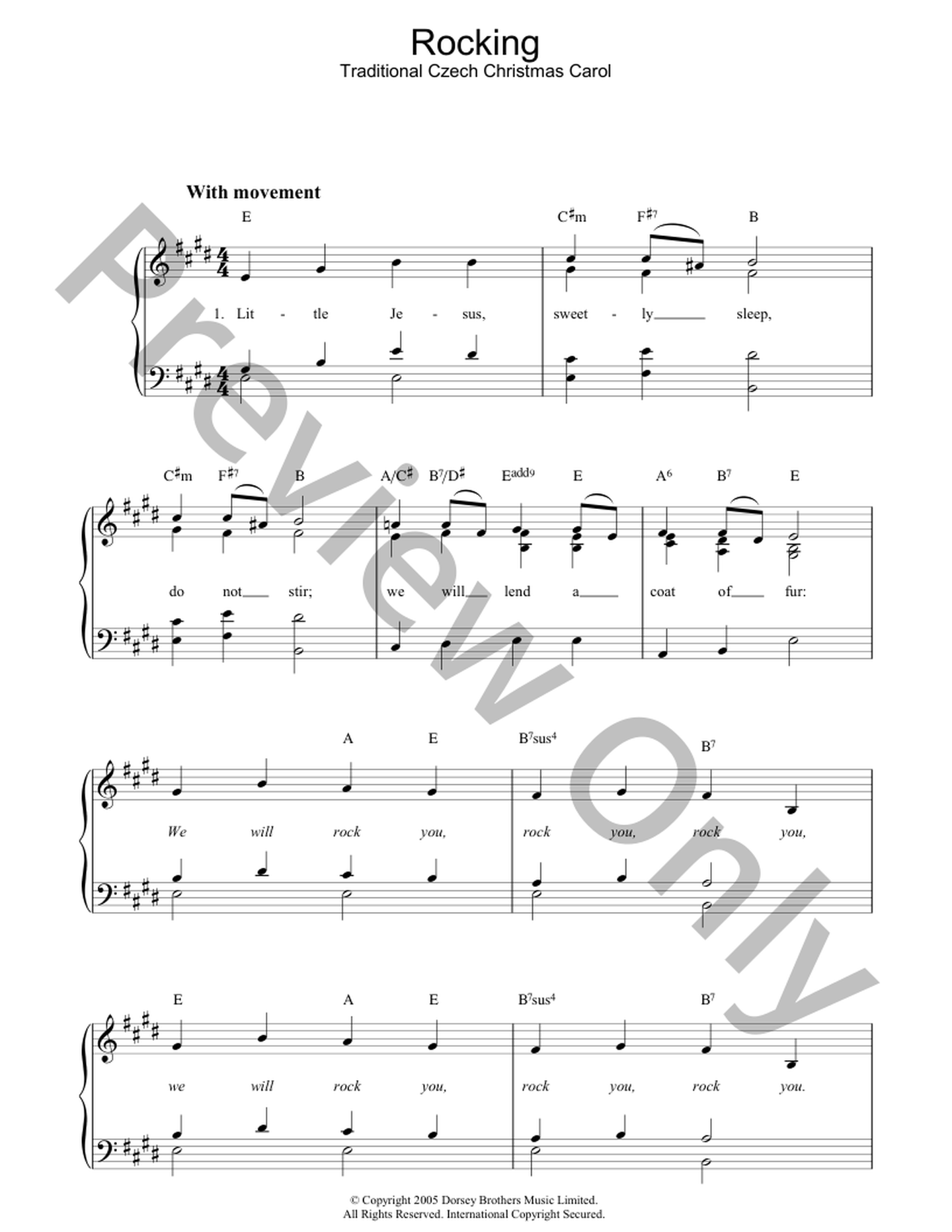 Rocking | J.W. Pepper