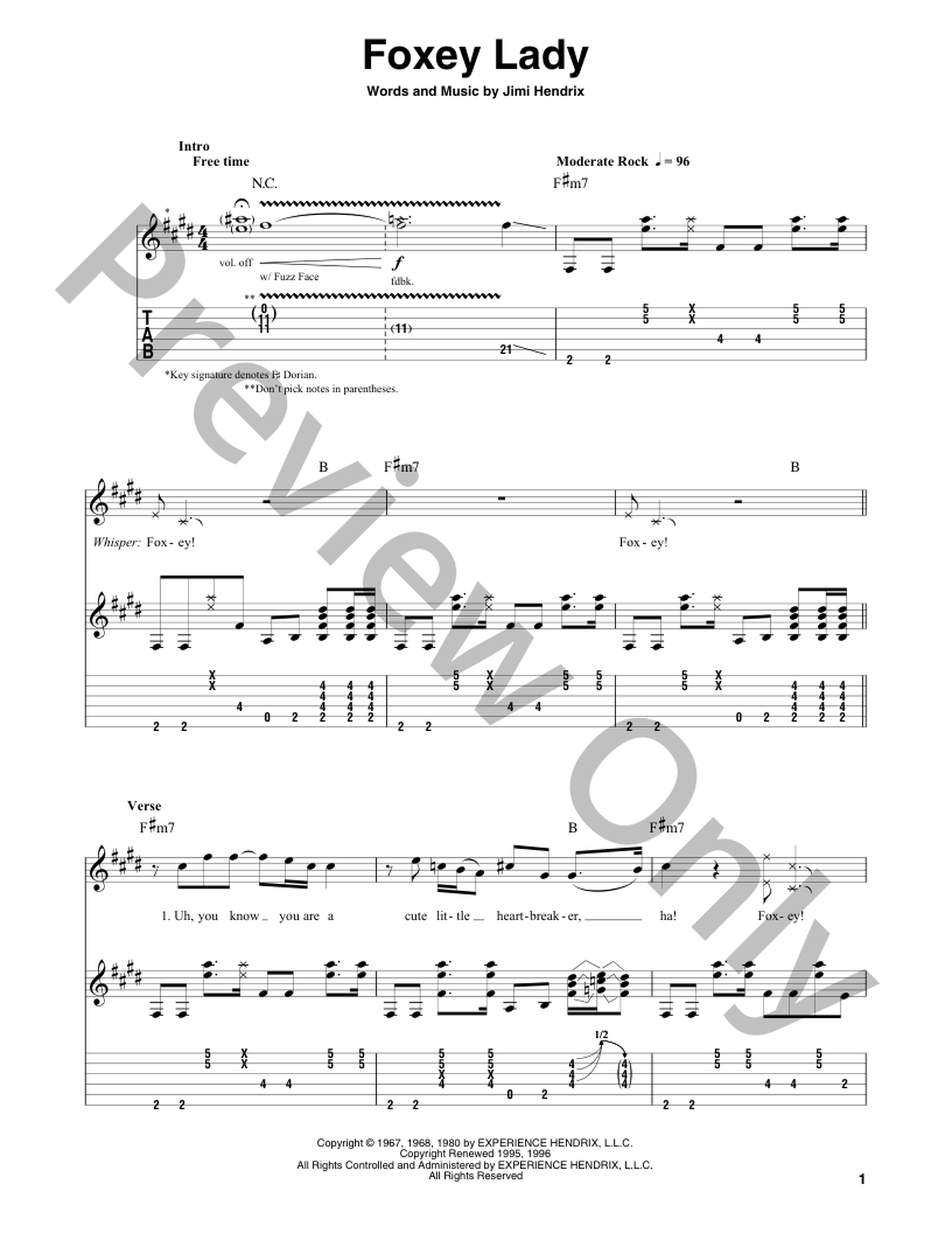 Foxey Lady | J.W. Pepper