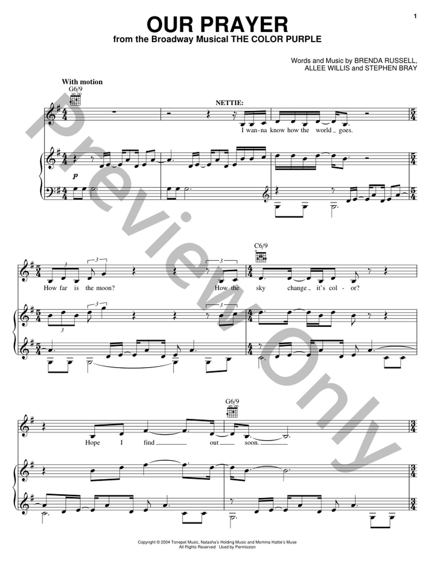 Our Prayer | J.W. Pepper