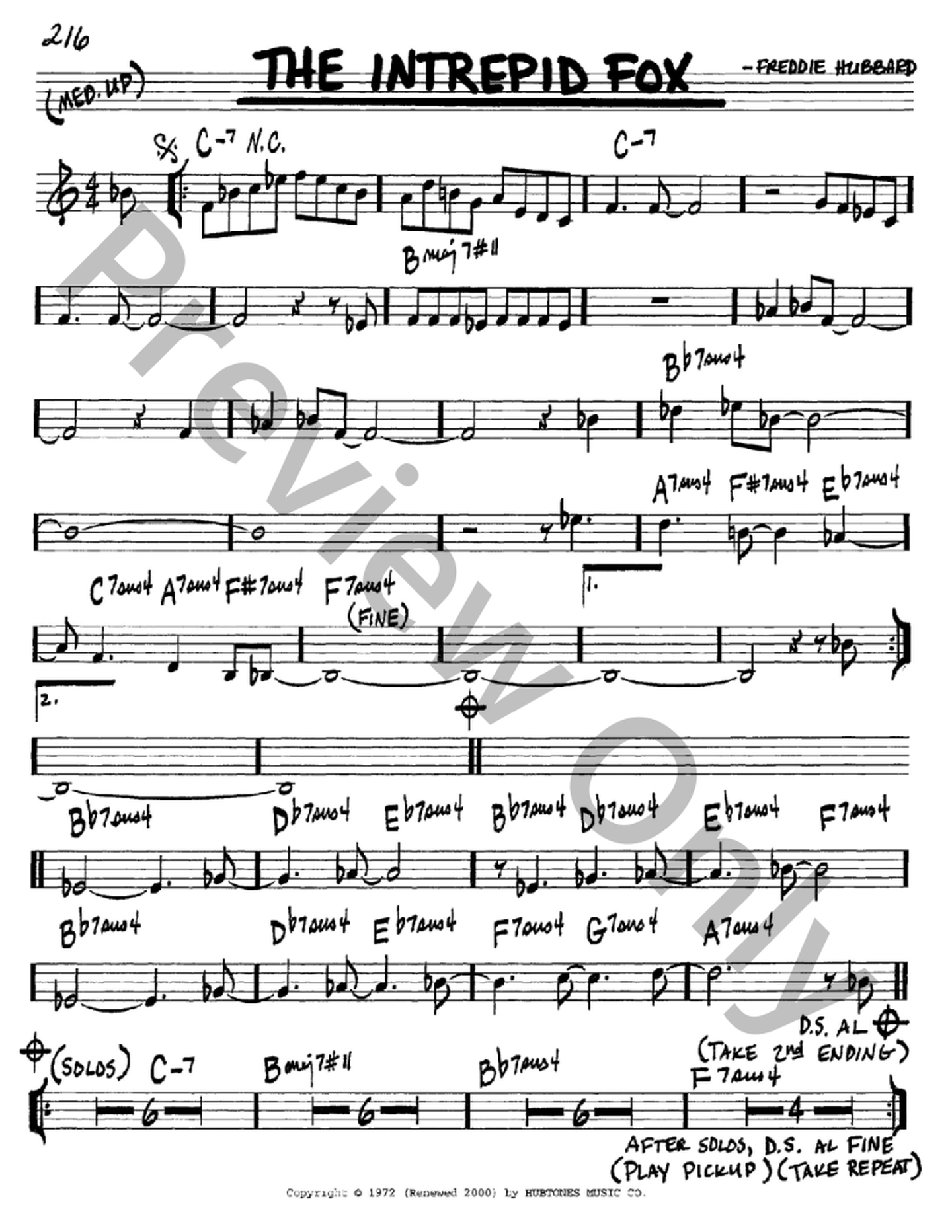 The Intrepid Fox | J.W. Pepper