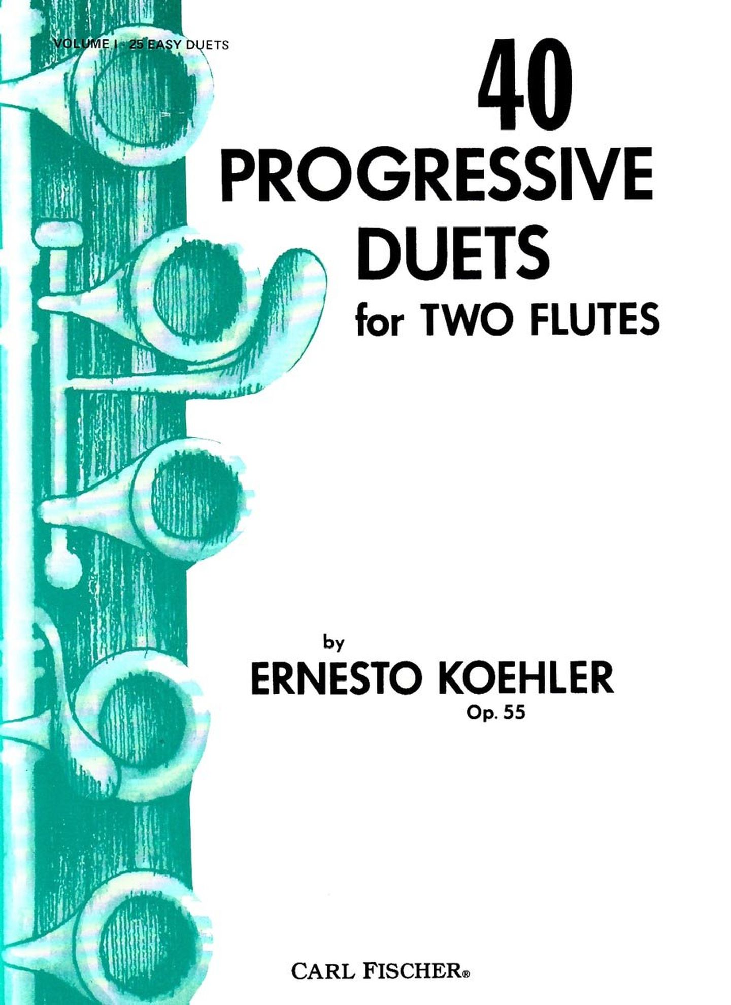 40 Progressive Duets No. 1-Flute Duet | J.W. Pepper