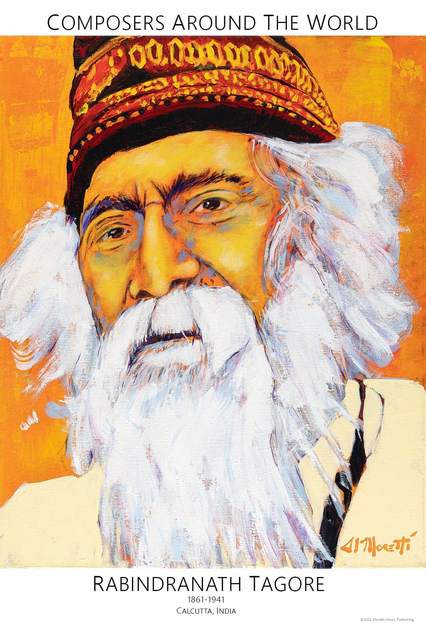 Rabindranath Tagore Poster | J.W. Pepper