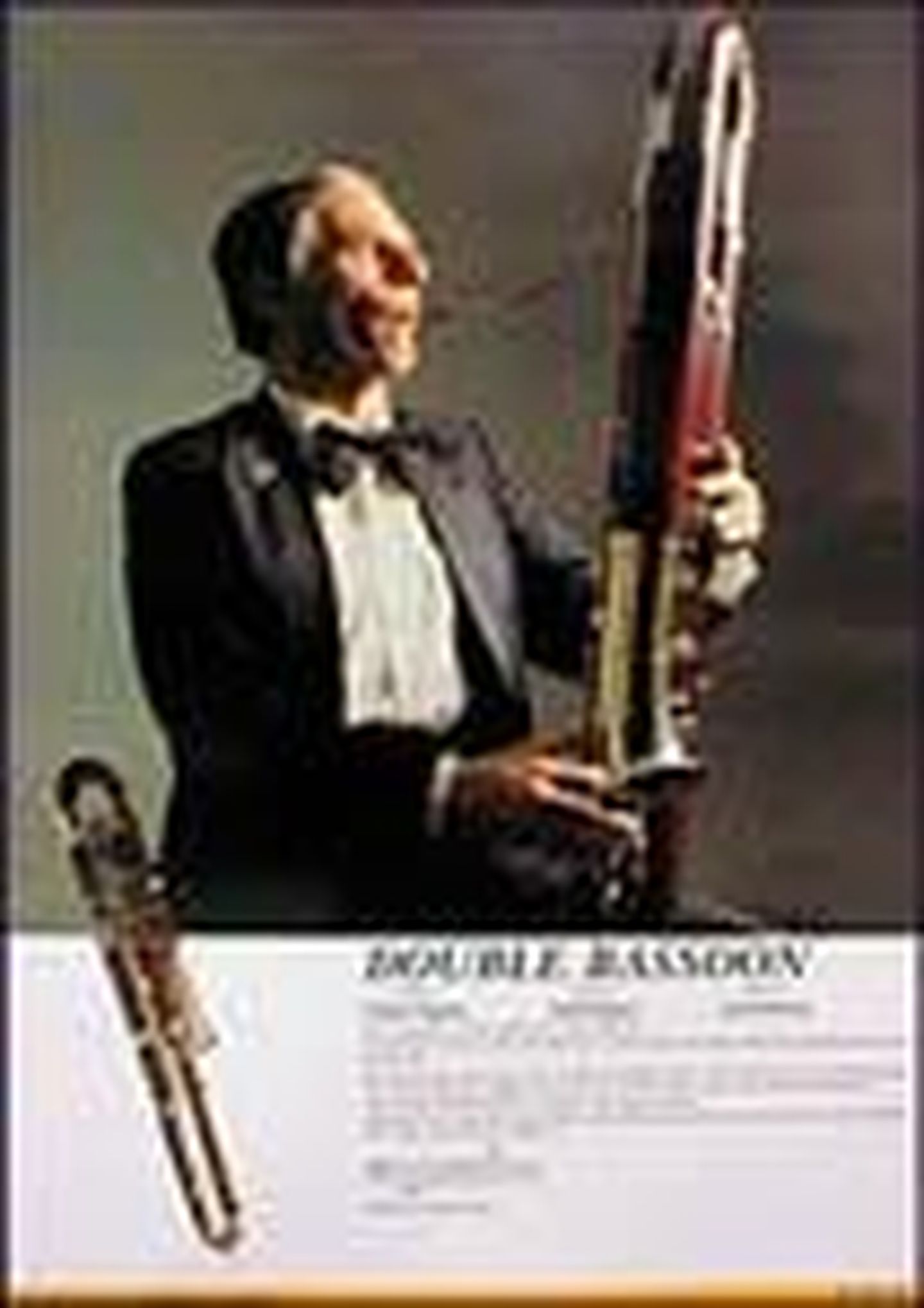 Pro Musica Posters - Contra Bassoon | J.W. Pepper