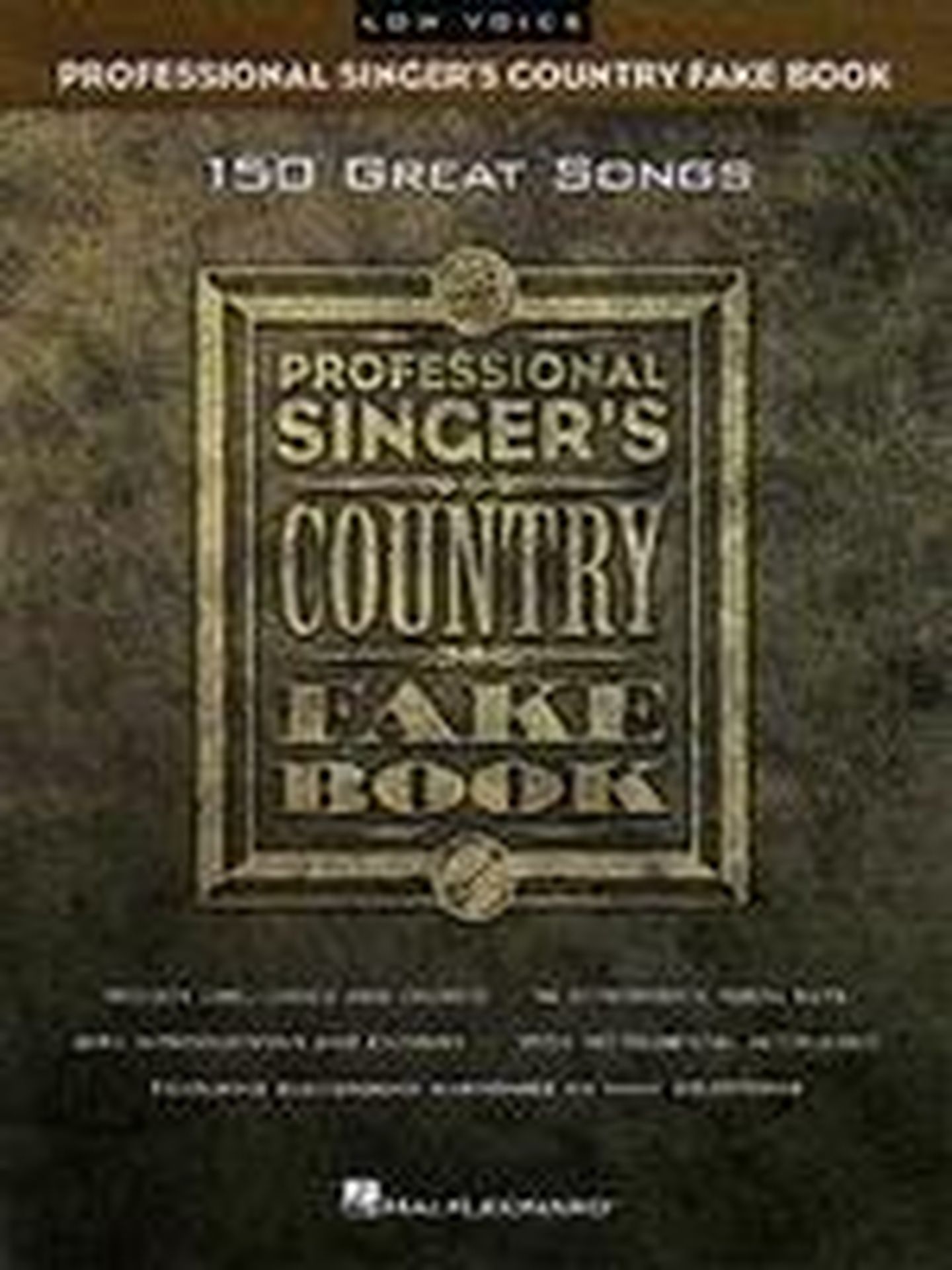 Professional Singers Country Fake | J.W. Pepper