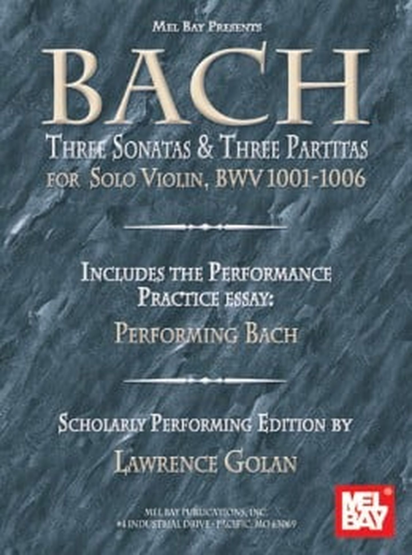 Bach Three Sonatas and Three Partitas | J.W. Pepper
