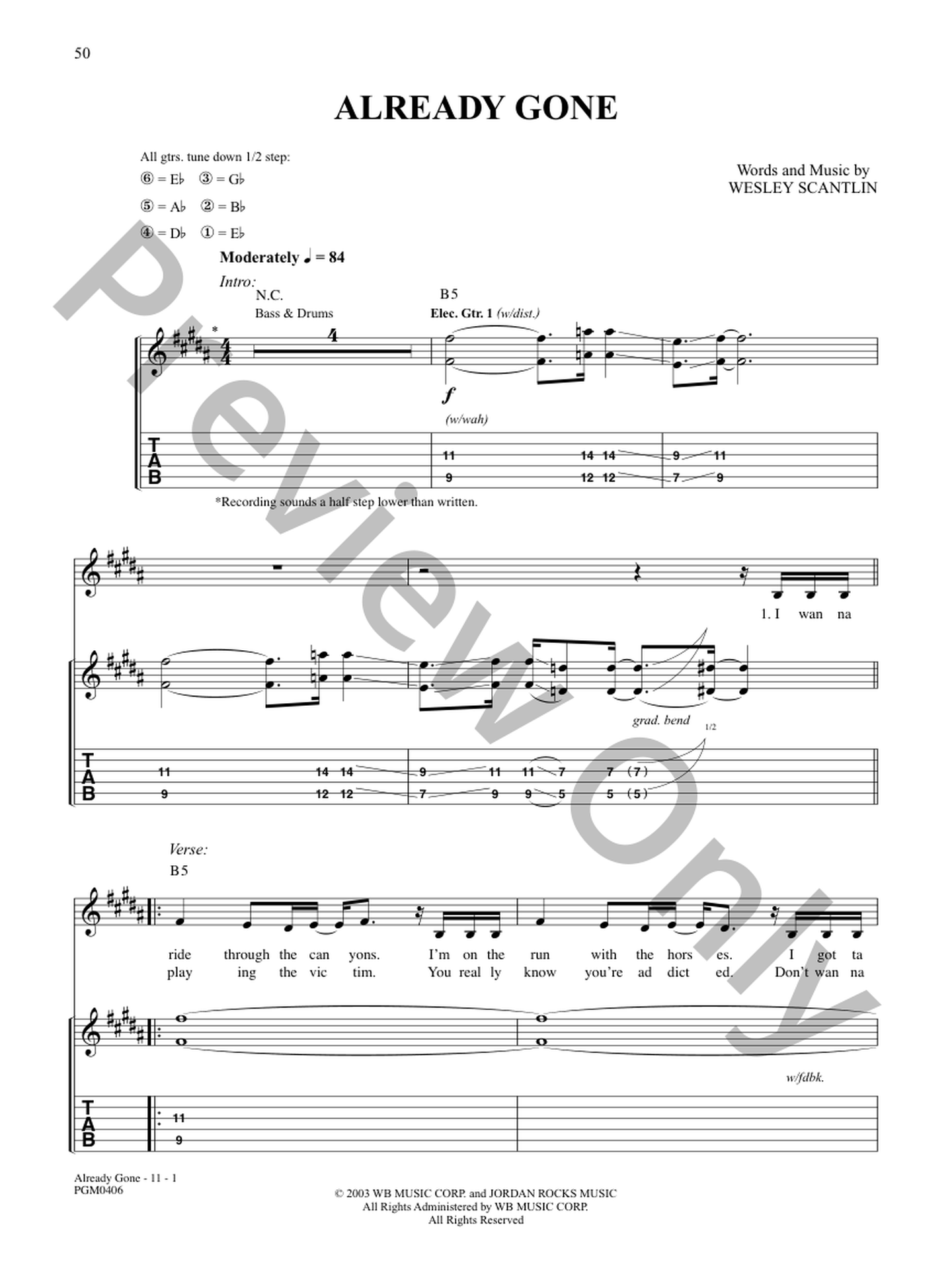 Already gone | J.W. Pepper