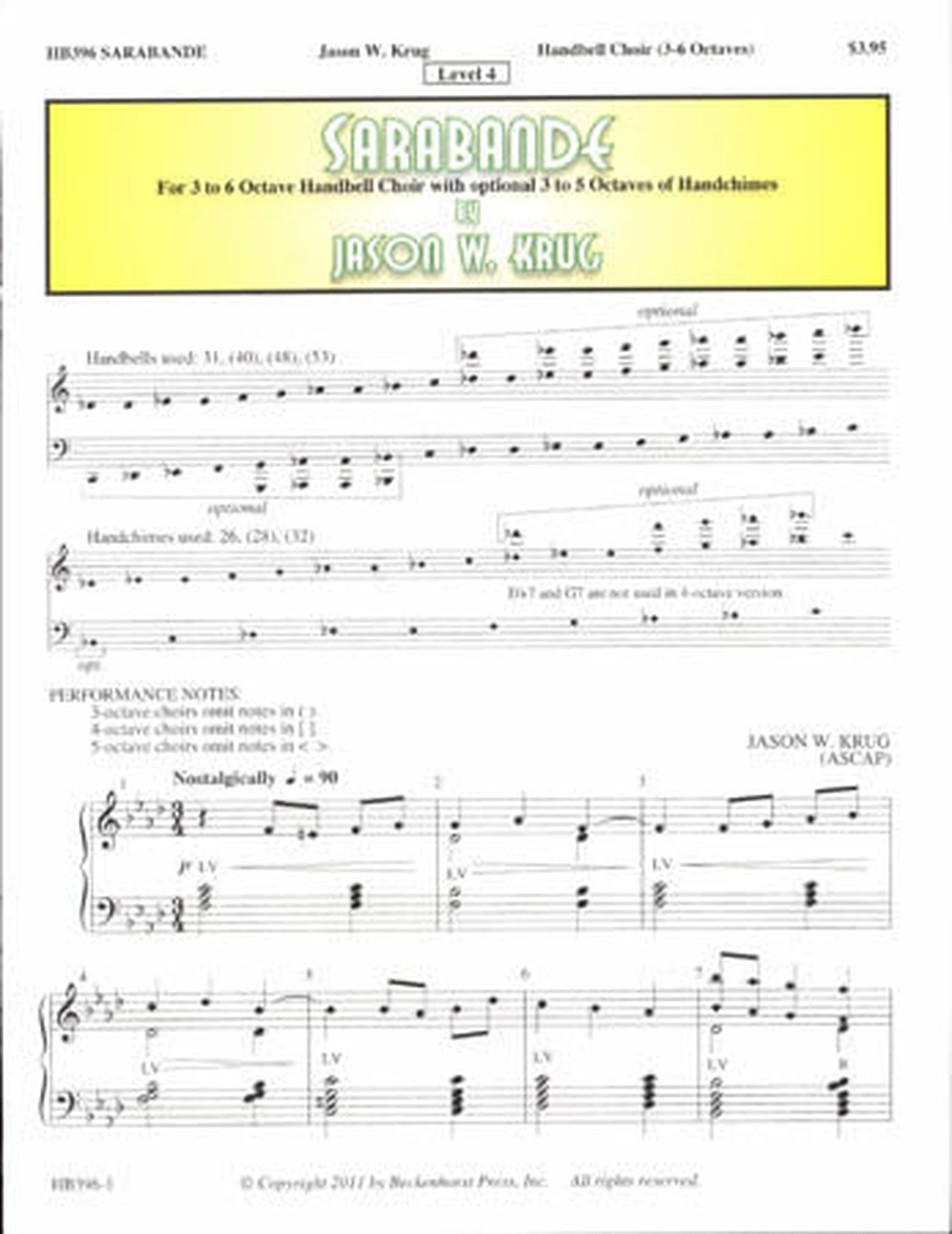 Sarabande | J.W. Pepper